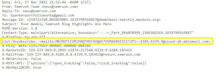 Optimizing Emails for Gmail Subscribers