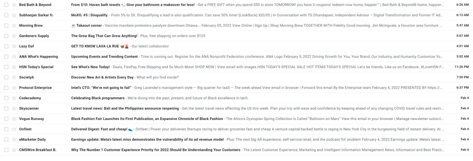 29 Fantastic Newsletter Examples