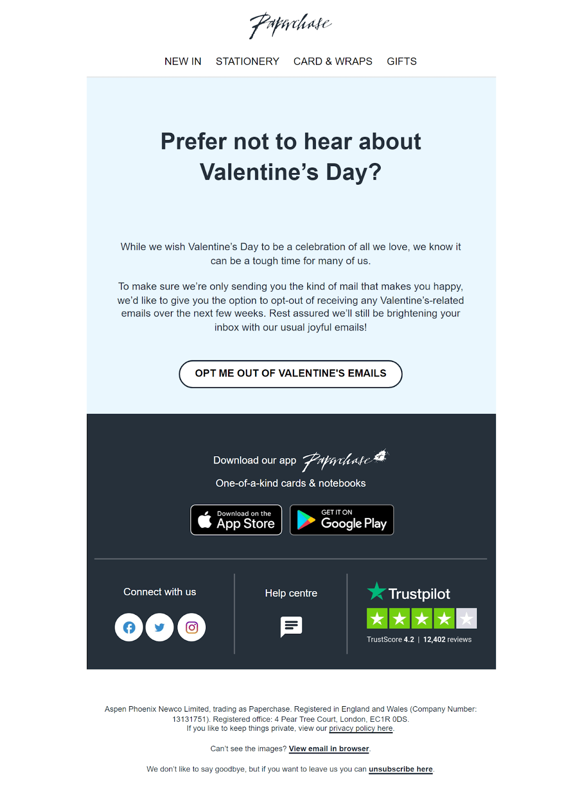 52 Valentine’s Day Email Ideas, Examples, and Tips