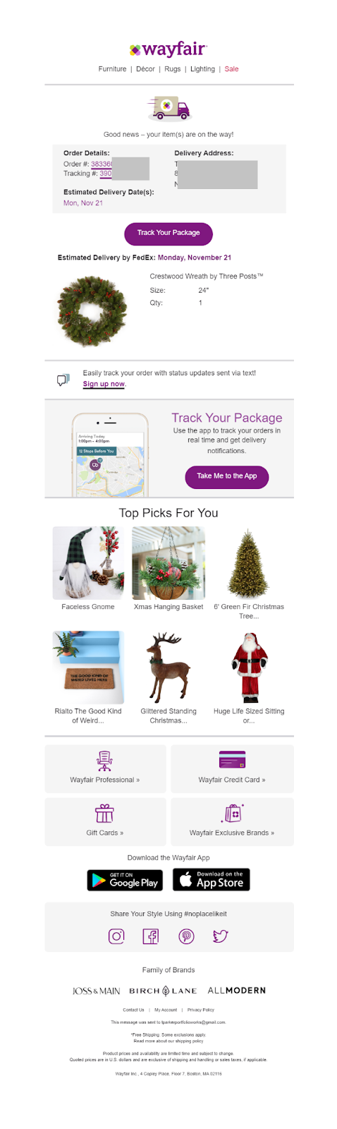 45 Post-Purchase Email Examples and Tactics for Better Growth