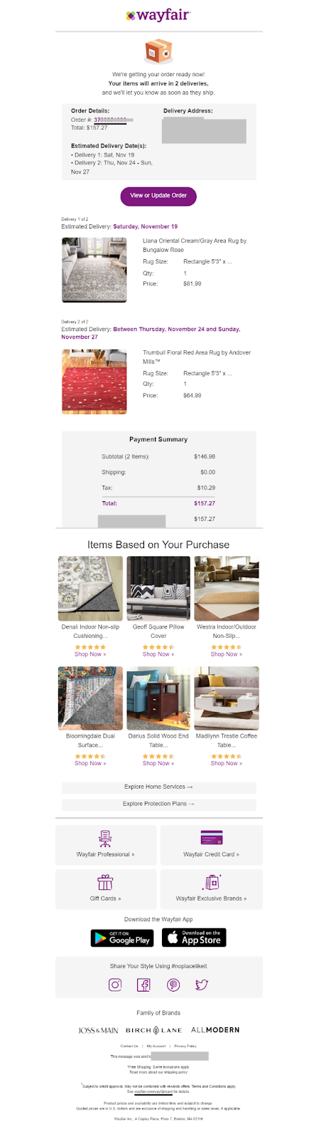 45 Post-Purchase Email Examples and Tactics for Better Growth