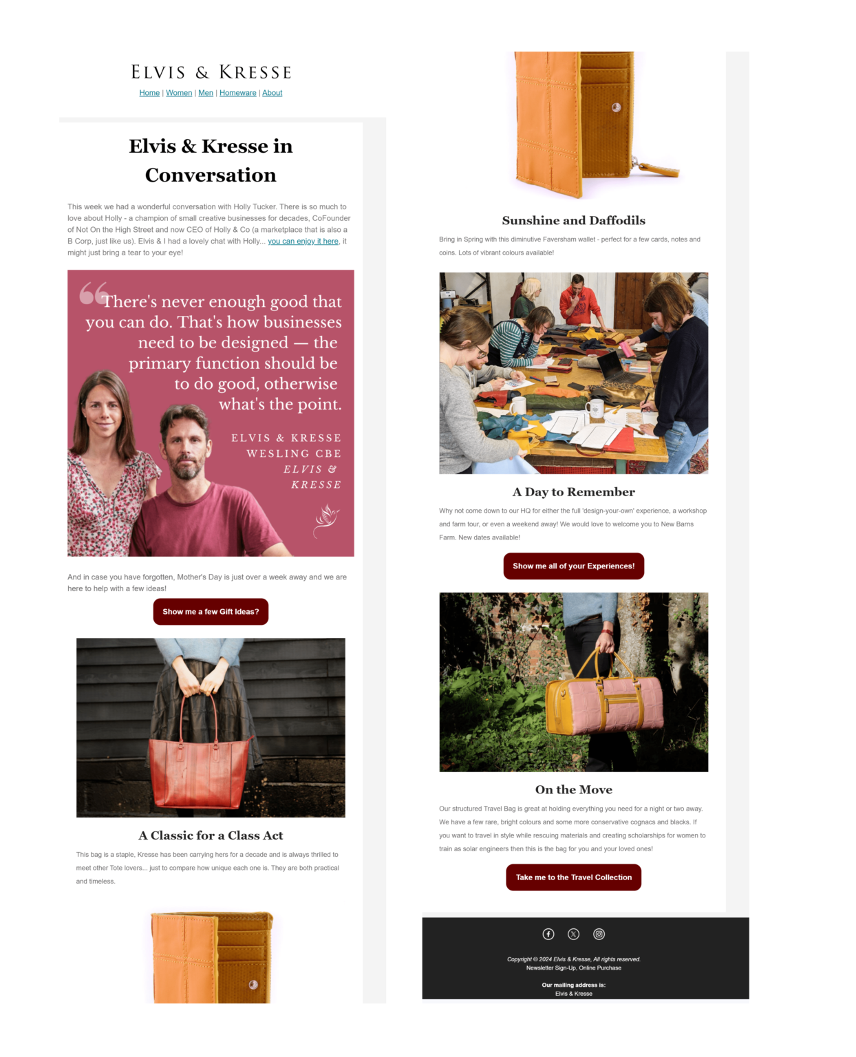 Mother's Day Email Examples (20+) for Copy & Design Inspiration