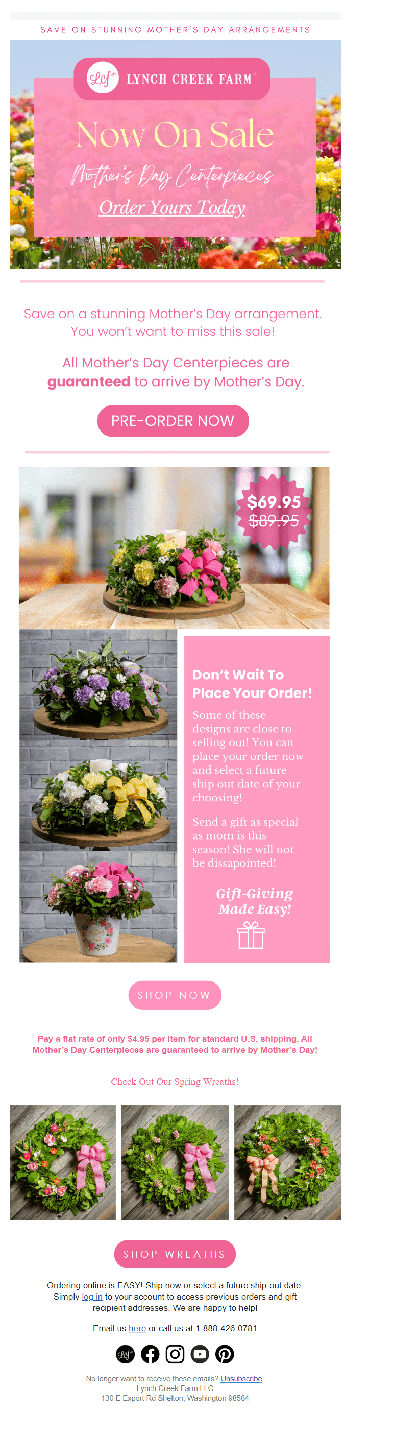 Mother's Day Email Examples (20+) for Copy & Design Inspiration