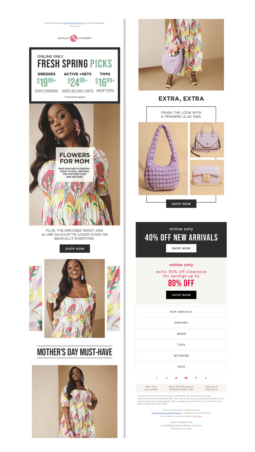 Mother's Day Email Examples (20+) for Copy & Design Inspiration