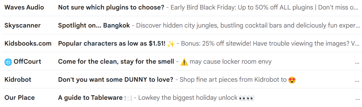 Email preview text: how to write actionable text and best practices