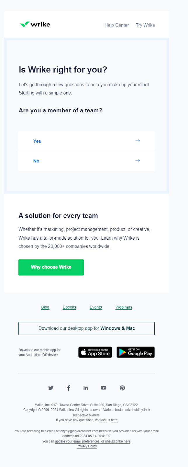 How to make SaaS email marketing your competitive advantage 35 examples ...